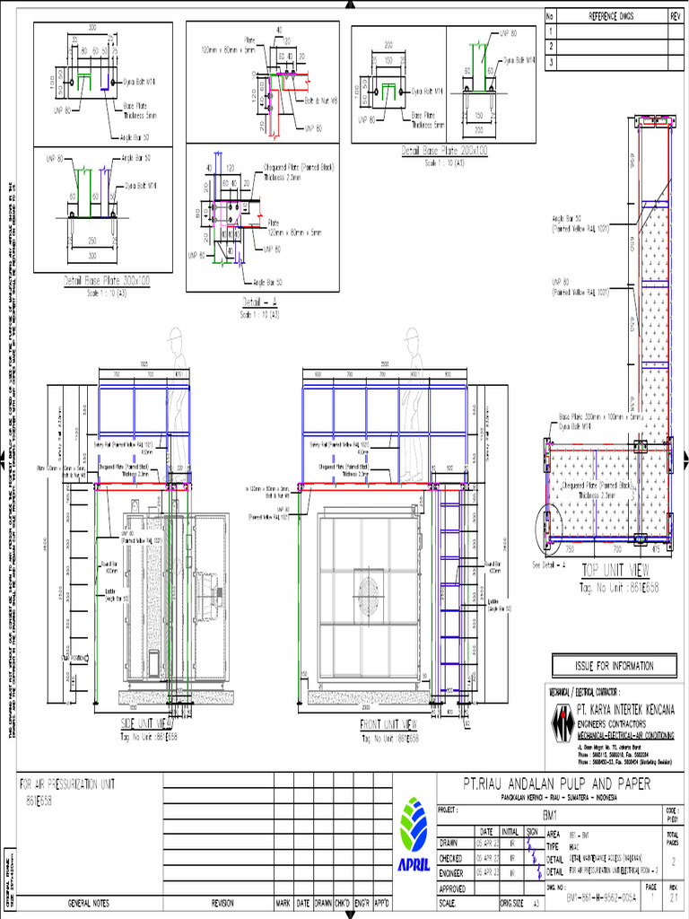 Bm1-861-H-9562-005a - 2.1 Detail Walkway Apu - 3 | PDF