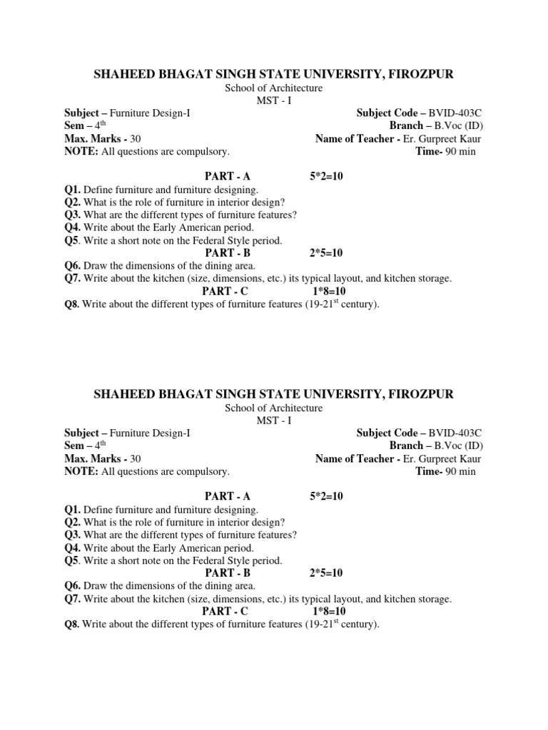 MST-1 April 2024 | PDF