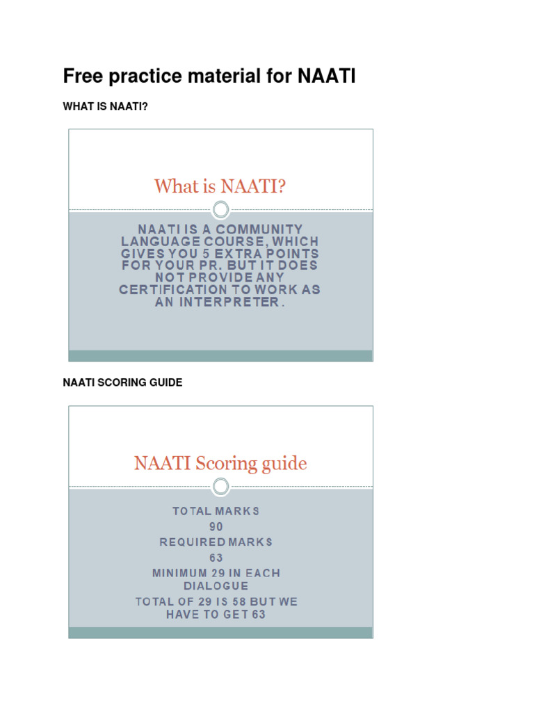 NAATI CCL Punjabi Vocabulary Guide | PDF | Immigration | Human Migration