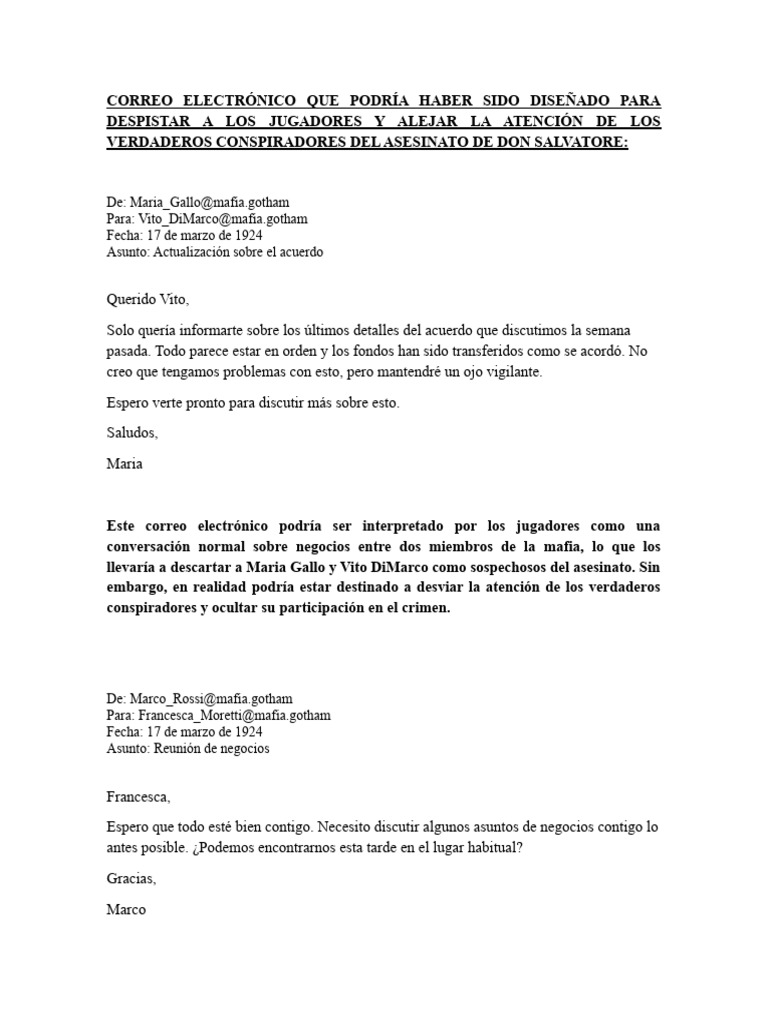 Pruebas Falsas - Cluedo en Vivo | PDF | Novela negra, policíaca y suspenso