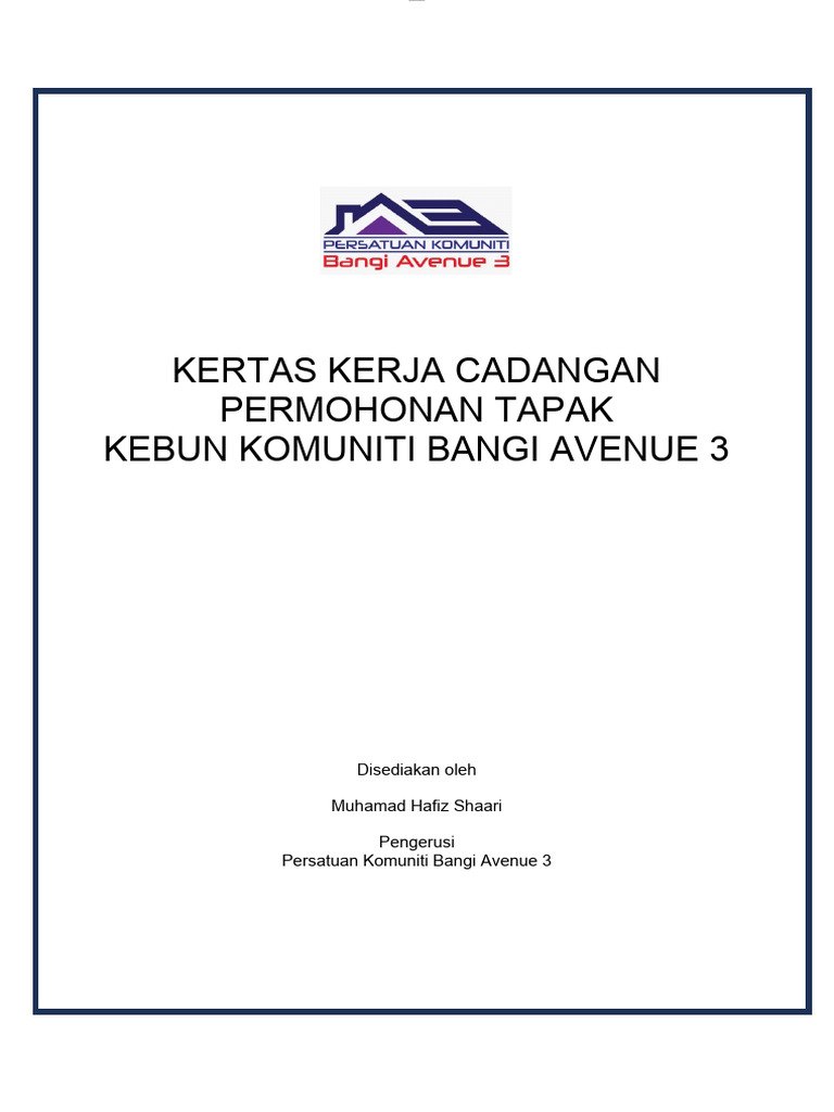 BA3 Kebun Komuniti | PDF