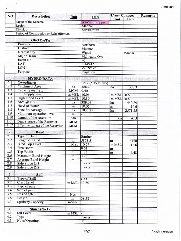 Technical Details of The Tank | PDF