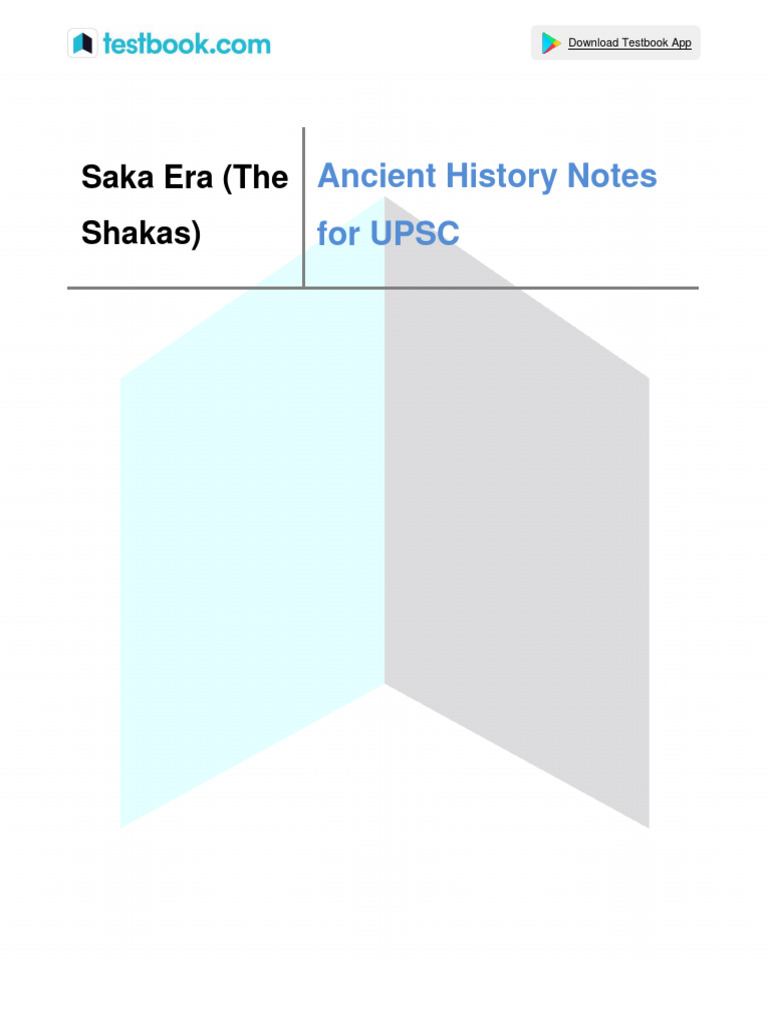 Saka Era Upsc Ncert PDF 02c676bd | PDF | Ancient India