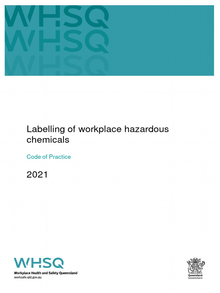 Labelling Workplace Hazardous Chemicals Cop 2021 | Download Free PDF ...