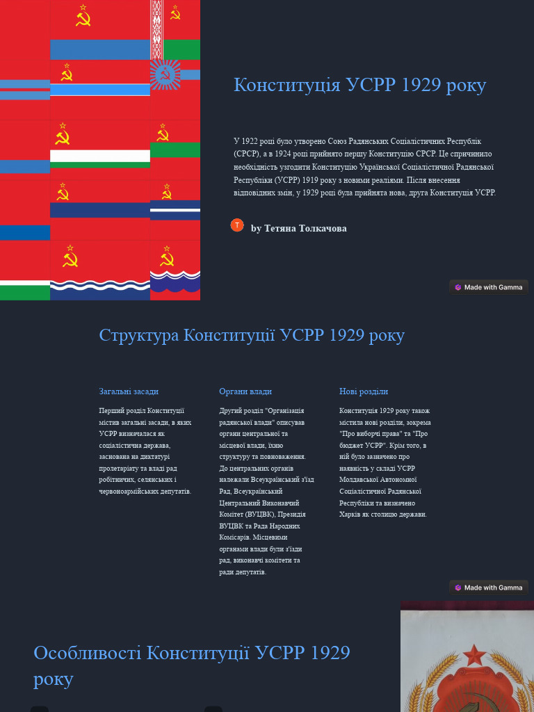 Konstituciya USRR 1929 Roku | PDF