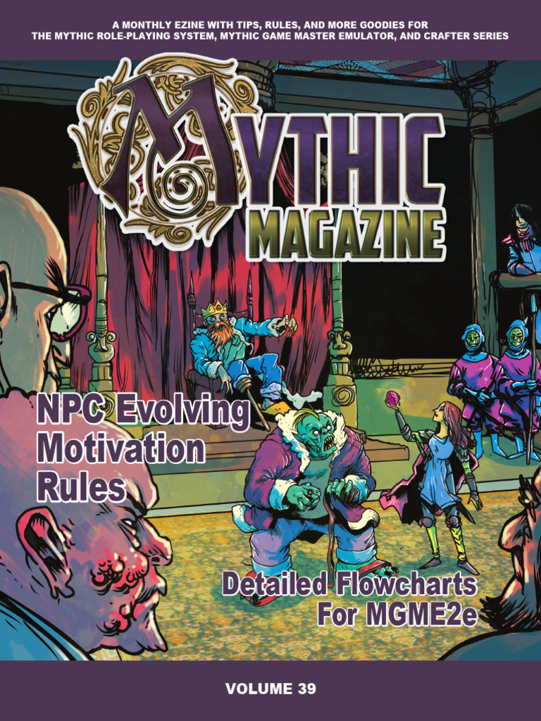 Mythic Magazine #39 | PDF | Motivation | Motivational
