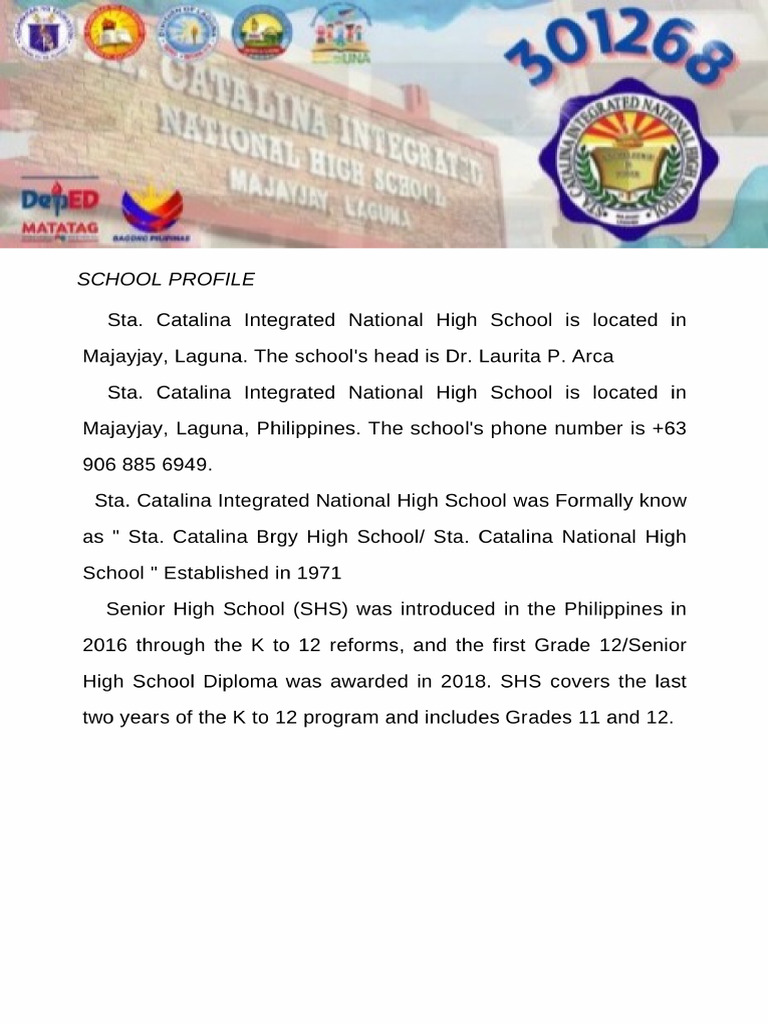 School Profile | PDF