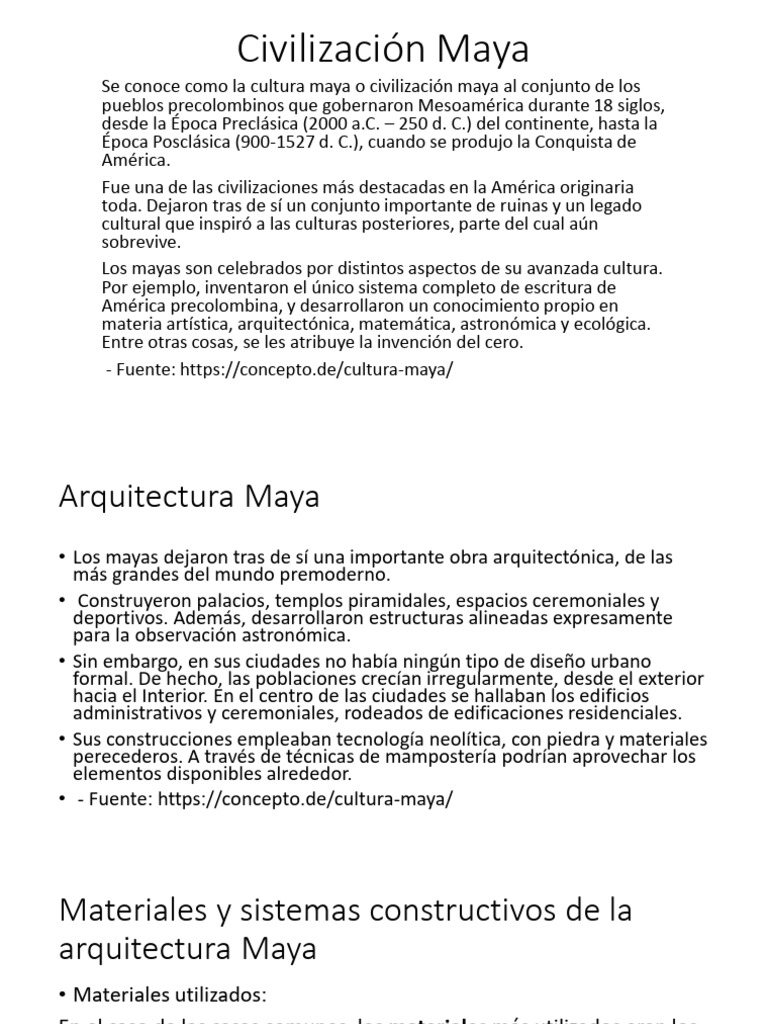 1.2civilización Maya | PDF | Civilización maya | pared