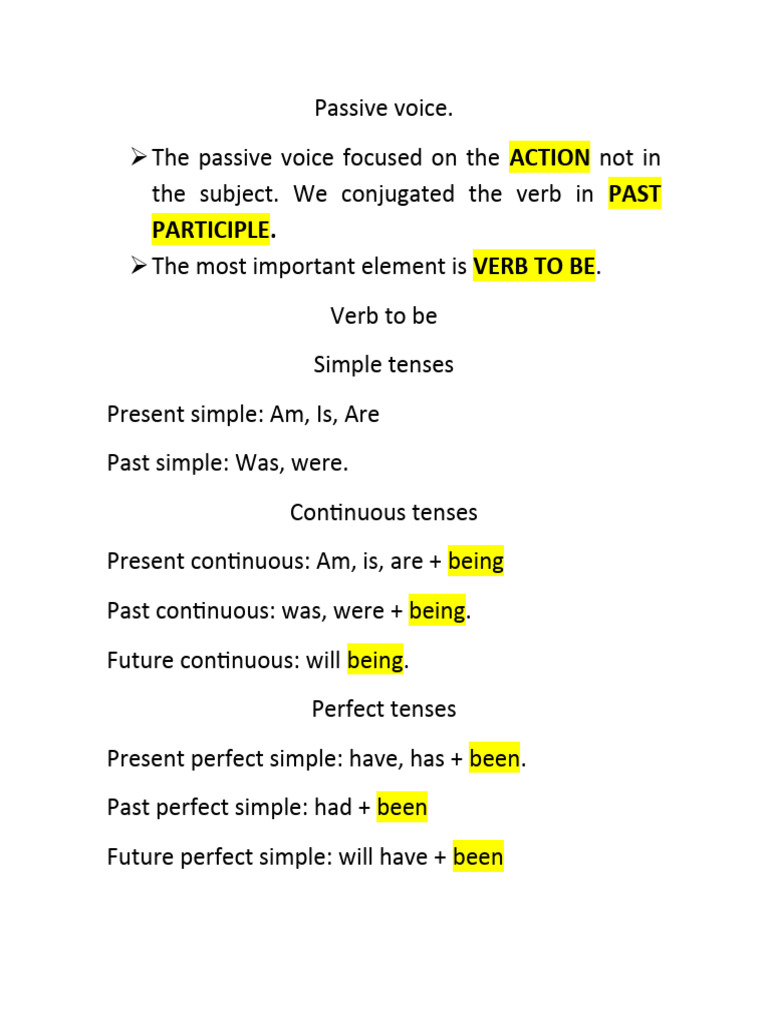 Passive Voice and Causative Form | PDF | Grammatical Tense | Perfect (Grammar)