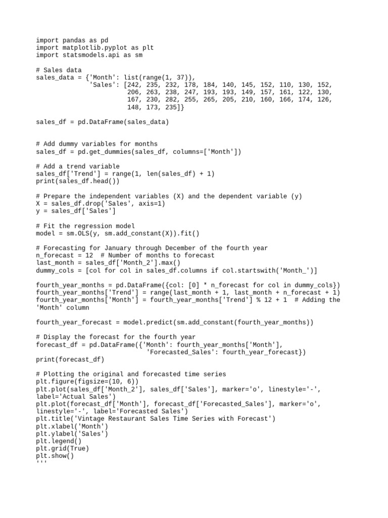 Time Series 3 | PDF | Computers