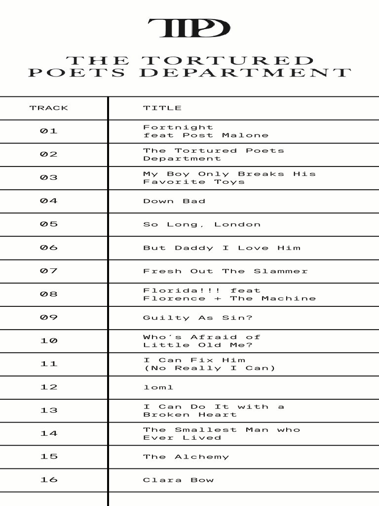 TTPD - BOOKMARK LOGO | PDF