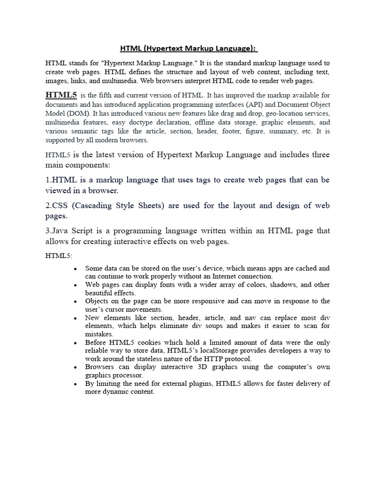 Unit 2WD | PDF | Html | World Wide Web