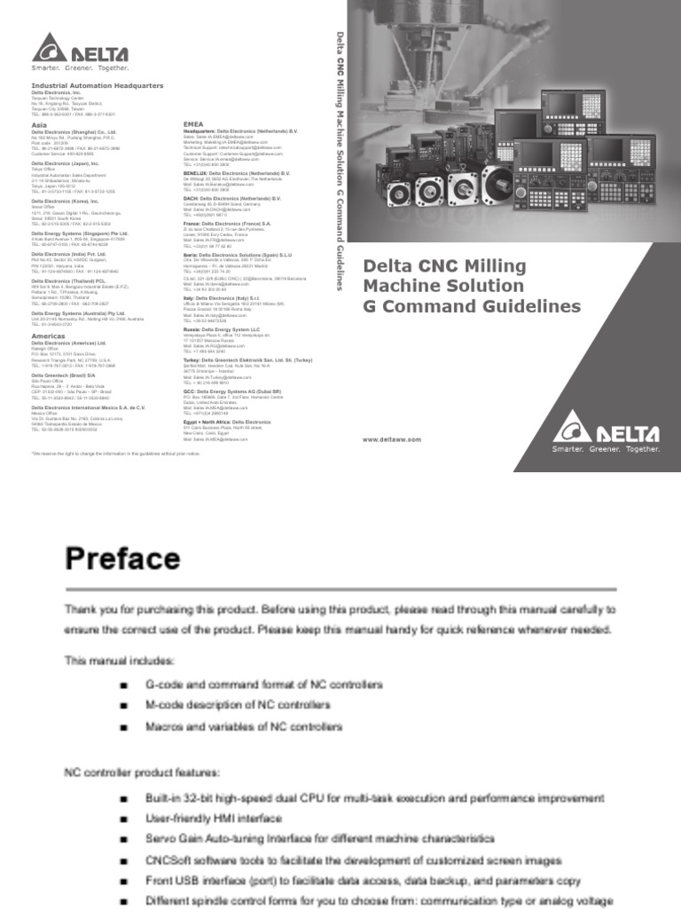 Delta Ia-Cnc Milling-Machine PM en 20190313 | Download Free PDF ...