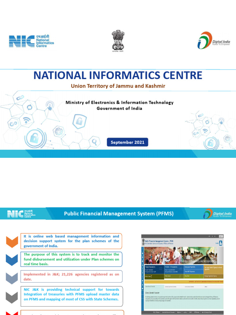 National Informatics Centre: Union Territory of Jammu and Kashmir | PDF ...