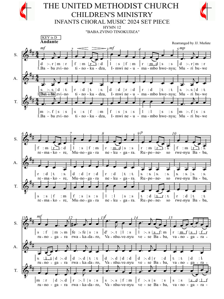 JSS 2024 Baba Zvino Tinokudza | PDF