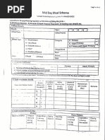 Mid Day Meal Scheme: School Monthly Data Capture Format (MDCF) | PDF | Economies