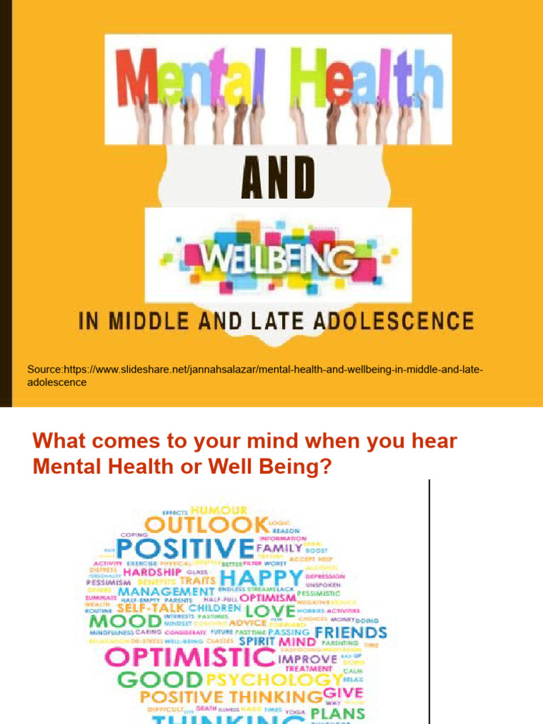 PerDev Power Point 7 | PDF | Mental Disorder | Mental Health