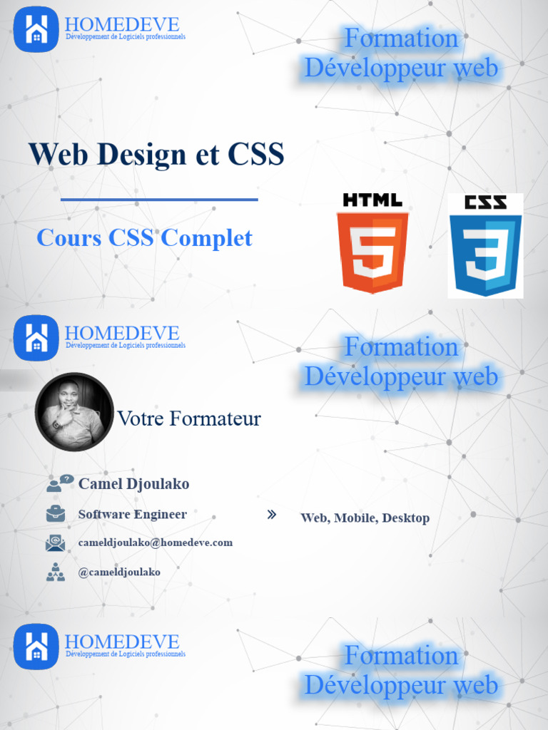 Web Design Et CSS | PDF | Programmation web | Html
