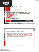 ISA 600 - Audit of Group FS (Revised) | PDF