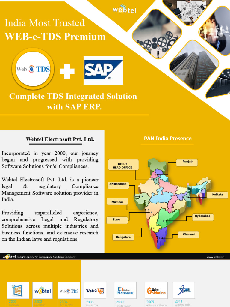 Web-e-TDS Premium SAP Demo | PDF | Regulatory Compliance | Microsoft Excel