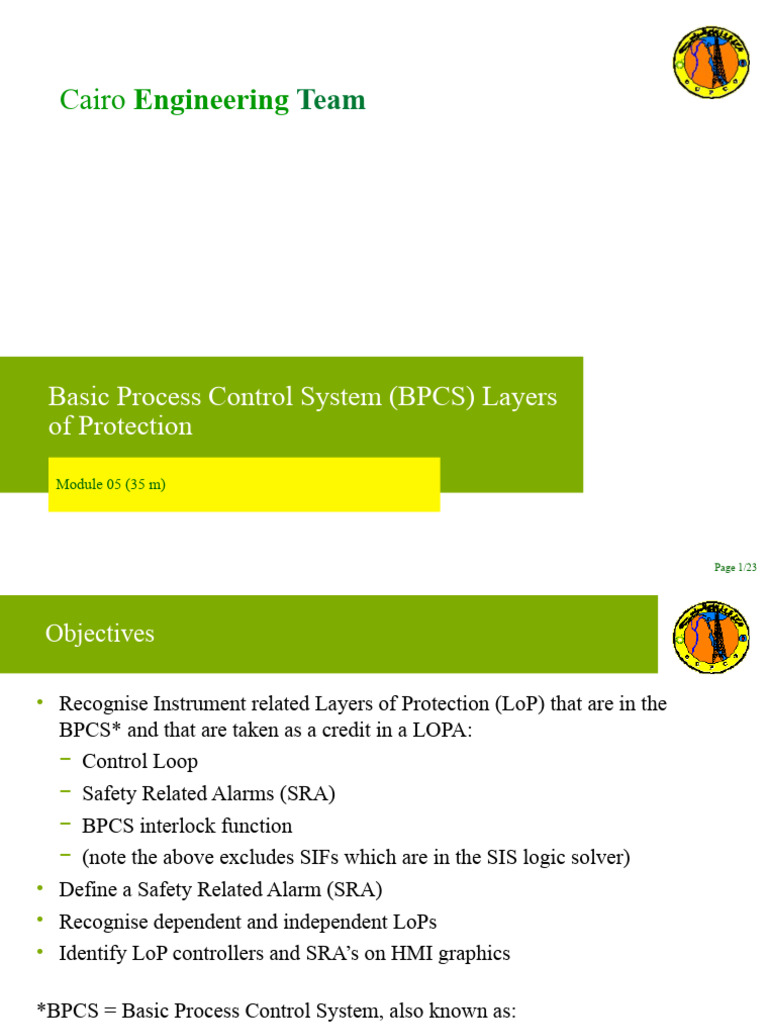 4 5 Basic Process Control System Bpcs Layers Pdf