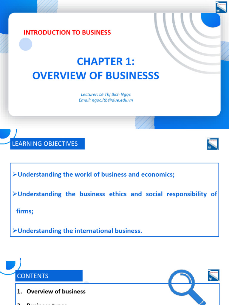 NMKD.C1. Overview of Business-E Version | PDF