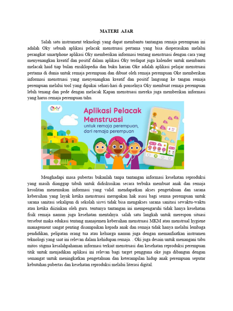 Aksi Nyata Yesi OKY | PDF