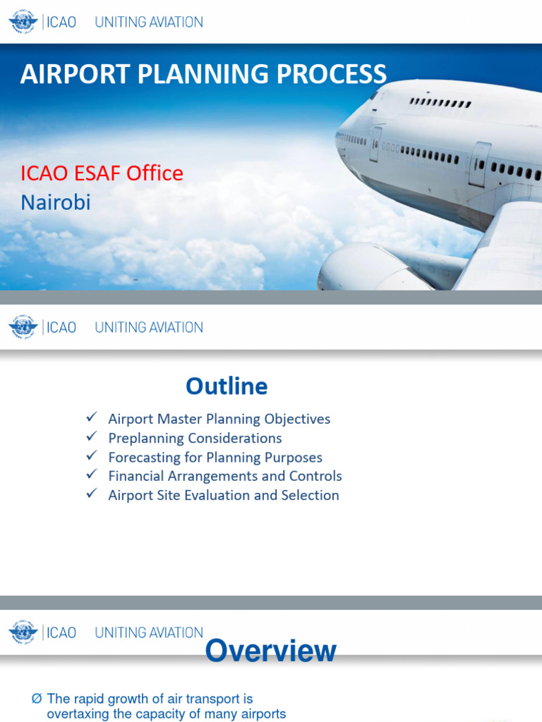 Airport Master Planning Guide | PDF | Airport | Runway