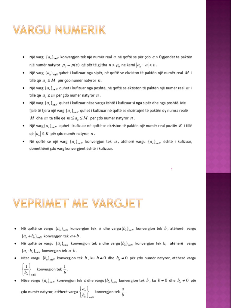 Vargu Numerik | PDF