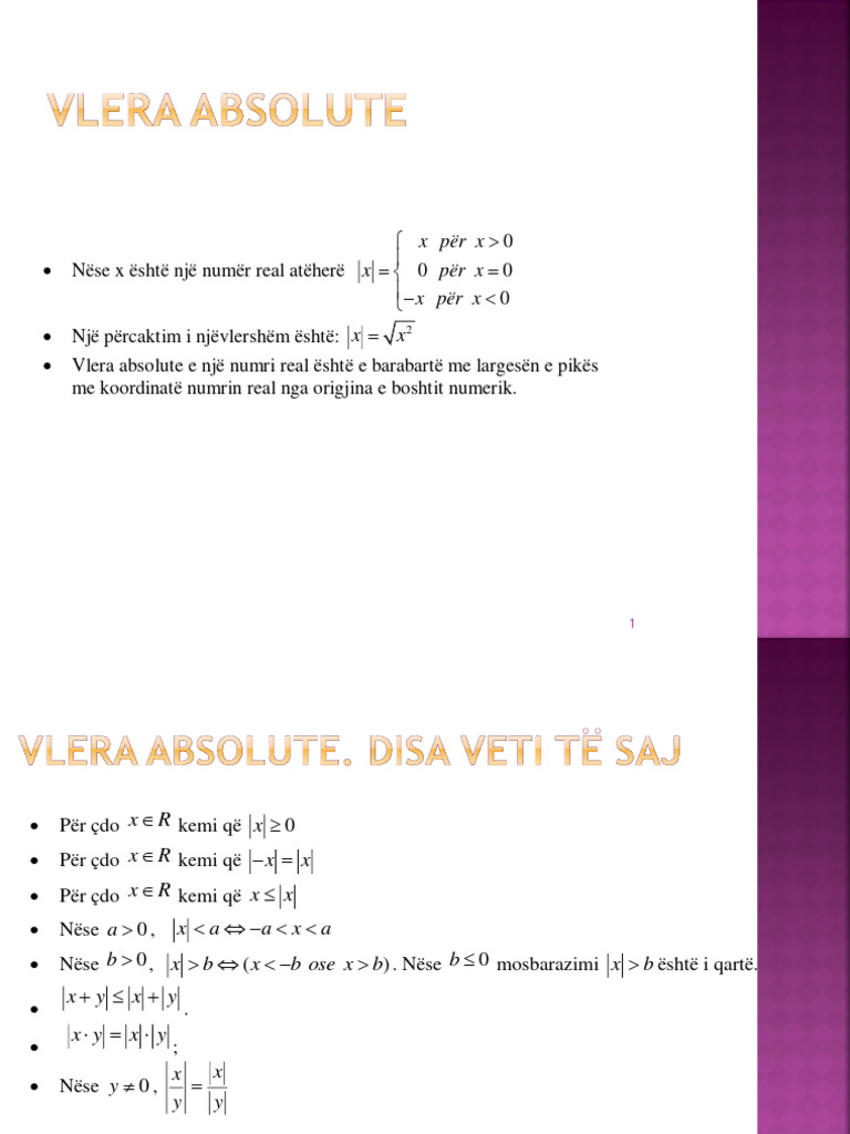 Vlera Absolute | PDF