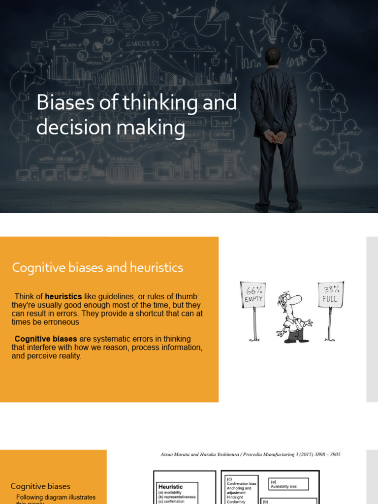 Biases and Heuristics | PDF | Heuristic | Epistemology Of Science