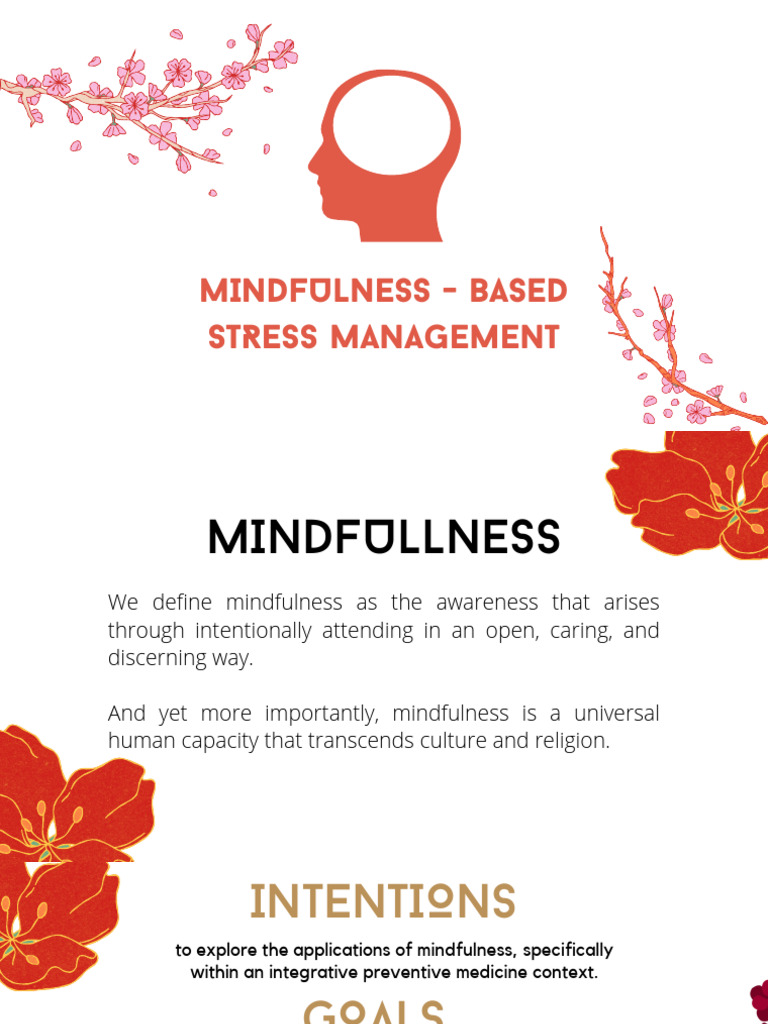 Stress Management | PDF | Mindfulness | Health Care