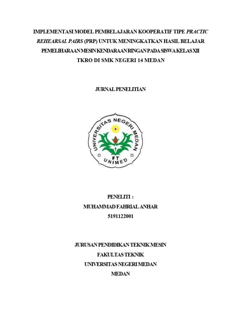 ARTIKEL JURNAL - Muhammad Fahrial Anhar | PDF | Karier & Perkembangan | Bisnis