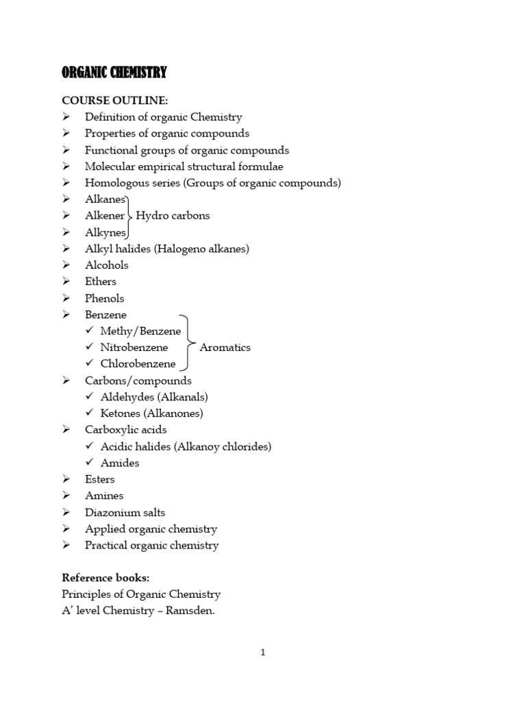 Organ Notes Super Two | PDF | Isomer | Alkane