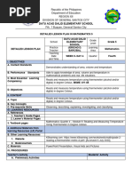 Espiloy COT DLP Math 5 Q4 | PDF | Learning | Educational Technology