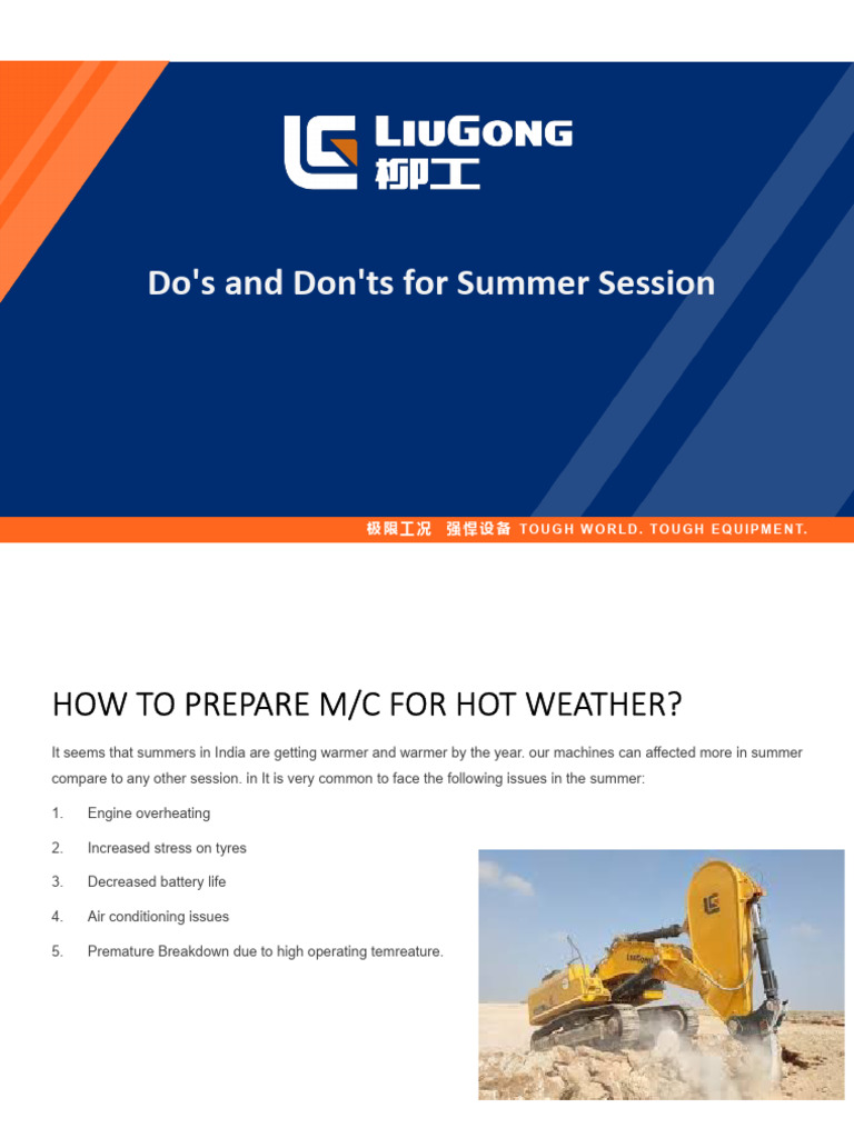 Do and Donts in Summer Session | PDF | Radiator | Water