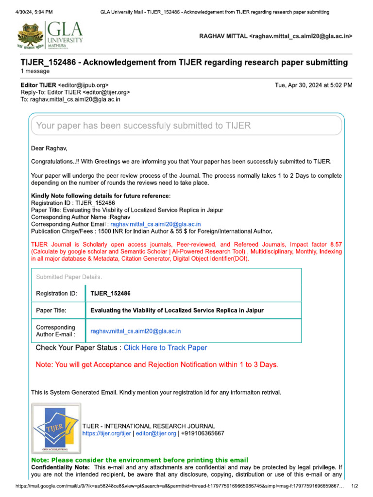 Proof of Communication | PDF