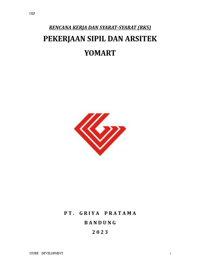 Rks Sipil - Ars 2023 | PDF