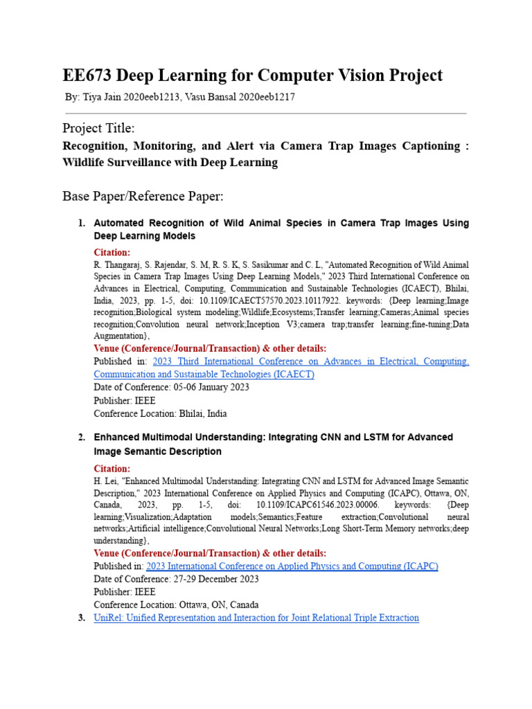 Project Report | PDF | Deep Learning | Applied Mathematics