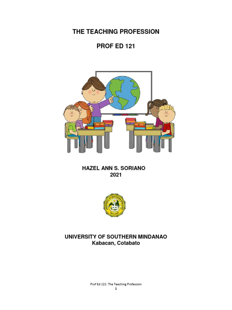 Chapter 1. L3. The Learning Environment | PDF | Learning | Teachers