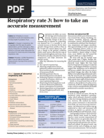 Respiratory Distress Observation Scale | PDF | Breathing | Palliative Care