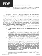 Renewable Energy Act of 2008 Overview | PDF | Hydroelectricity | Value ...