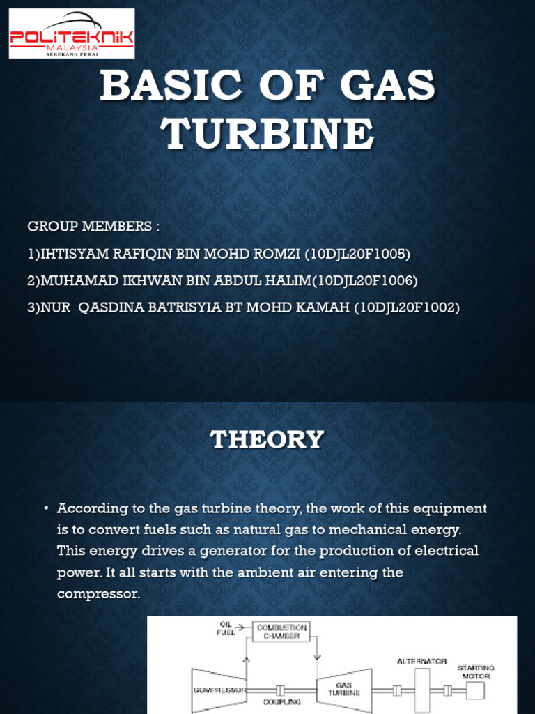 Basic of Gas Turbine | Download Free PDF | Gas Turbine | Gases