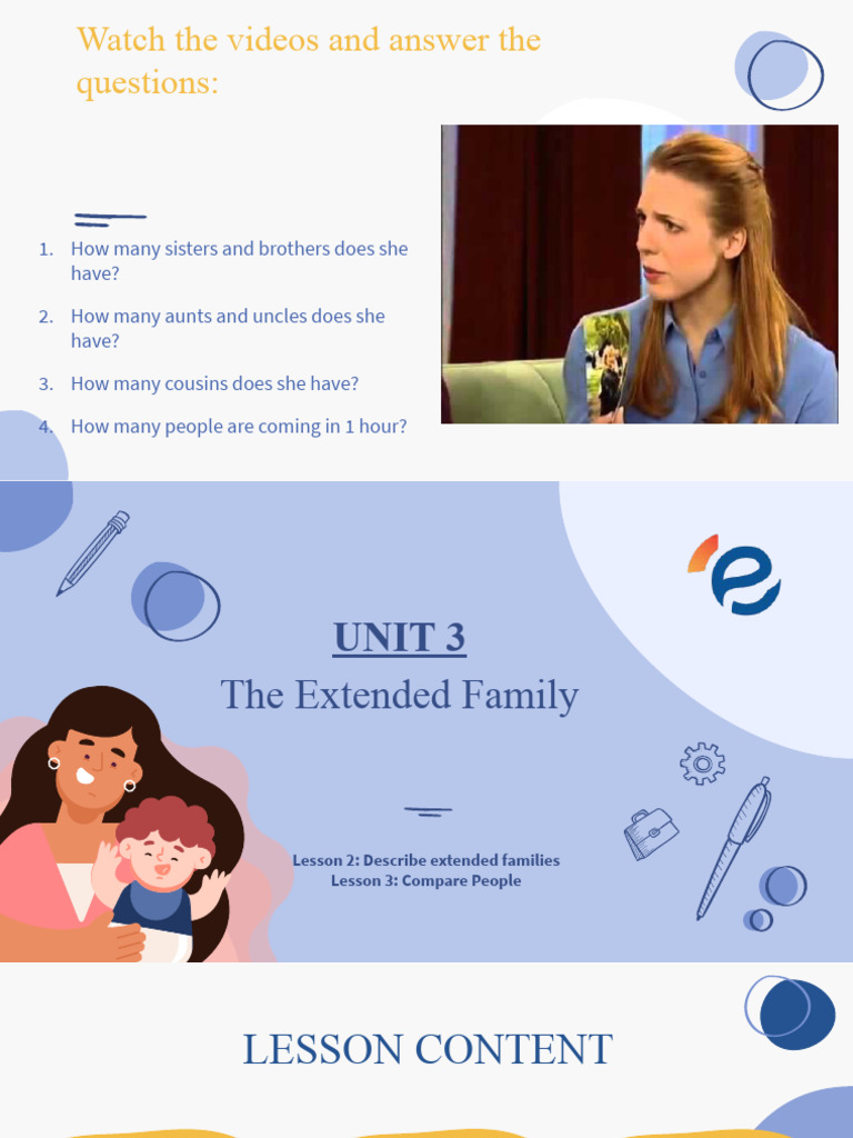 Extended Family Vocabulary Guide | PDF | Human Communication | Linguistics