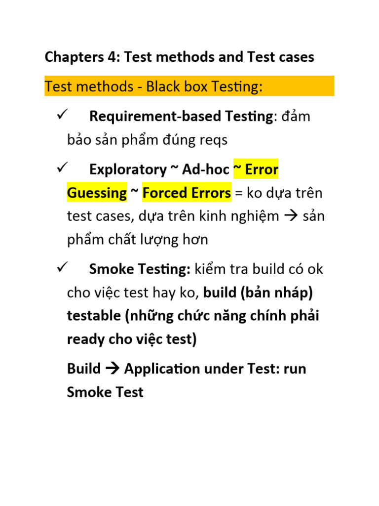 Chapter-4_Test-cases | PDF