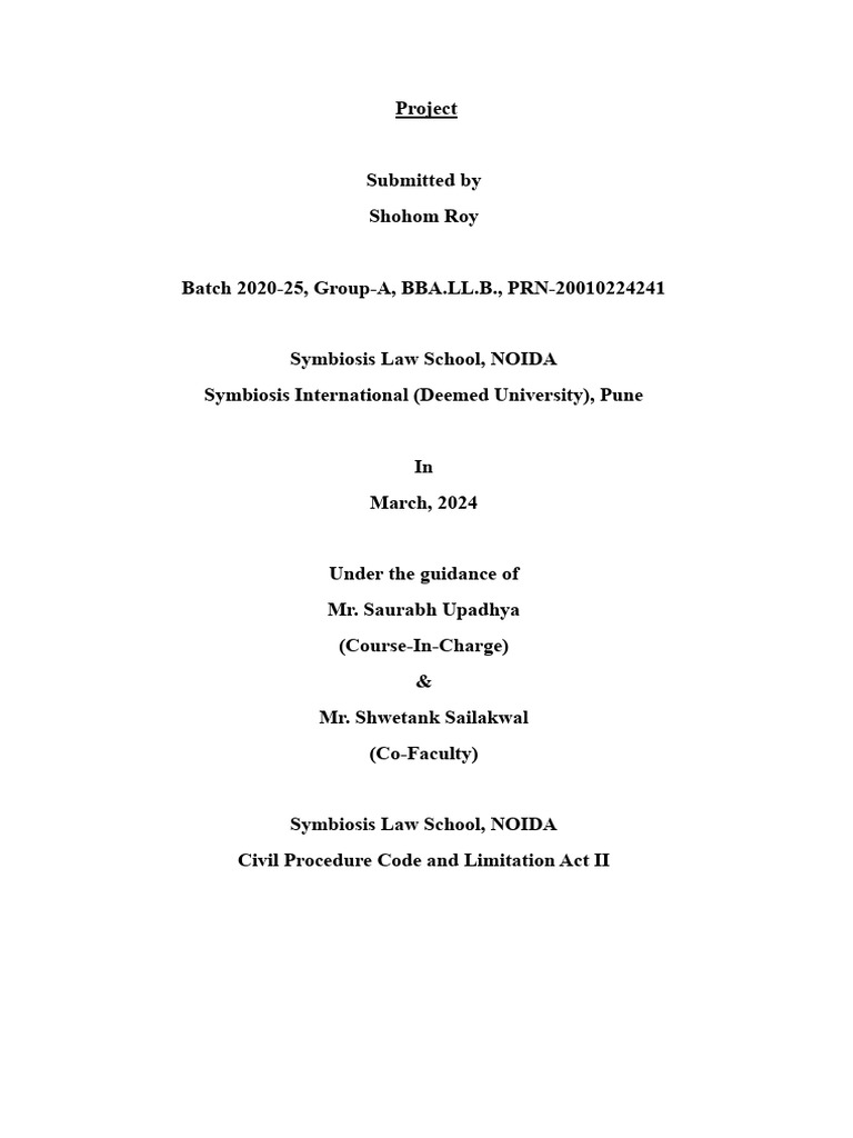 20010224241-CPC Project | PDF | Judgment (Law) | Detention (Imprisonment)