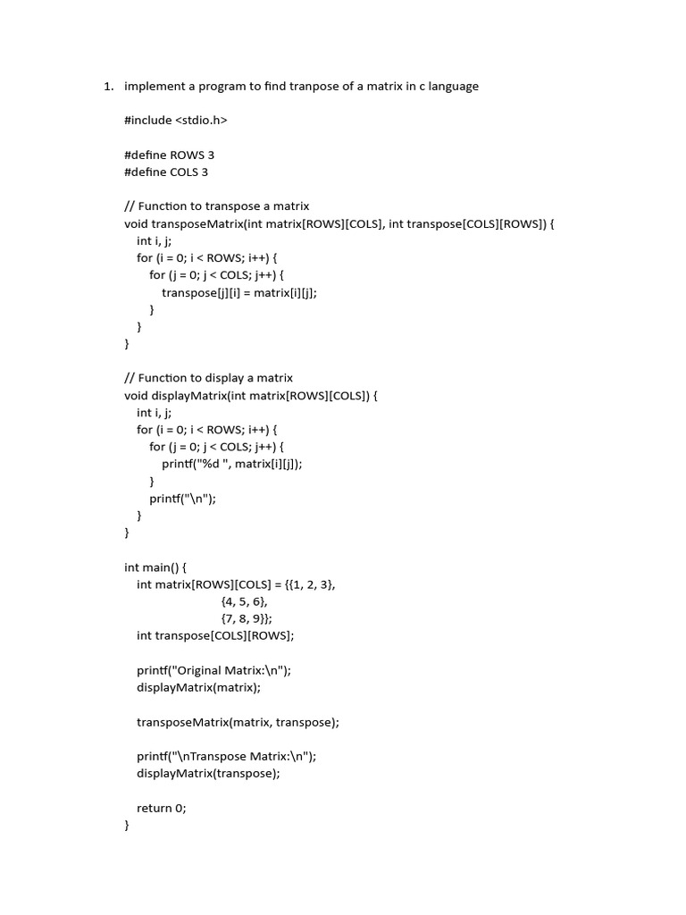 C Programming Important Codes - Jai PDF | Download Free PDF ... C Programming Important Codes - Jai PDF | Download Free PDF ...