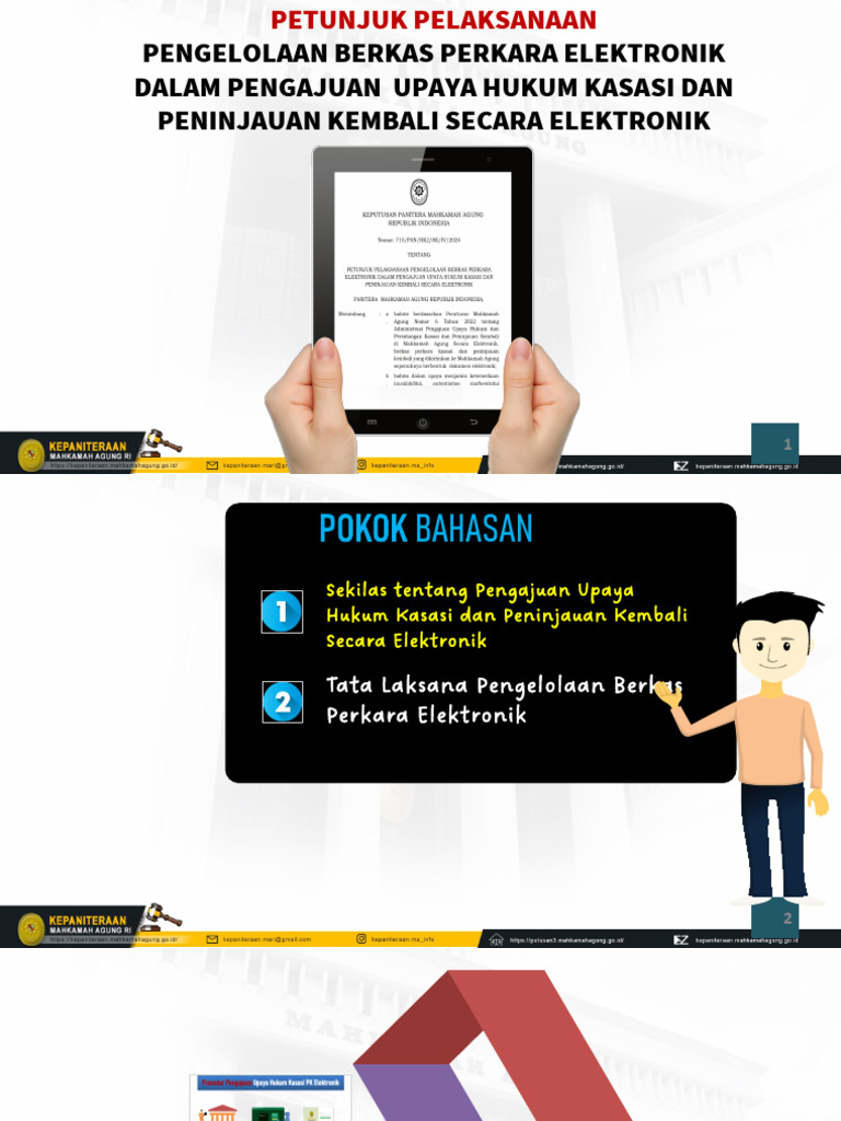 Pengelolaan Berkas Perkara Elektronik | PDF