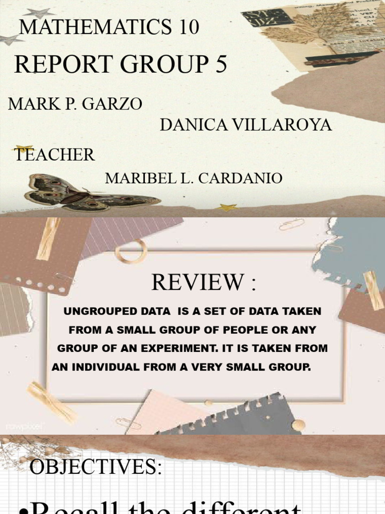 Mark Math Report | PDF | Quartile | Quantile