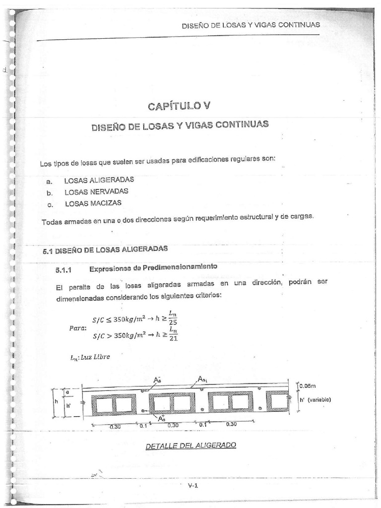 Diseño de Losas y Vigas Continuas | PDF
